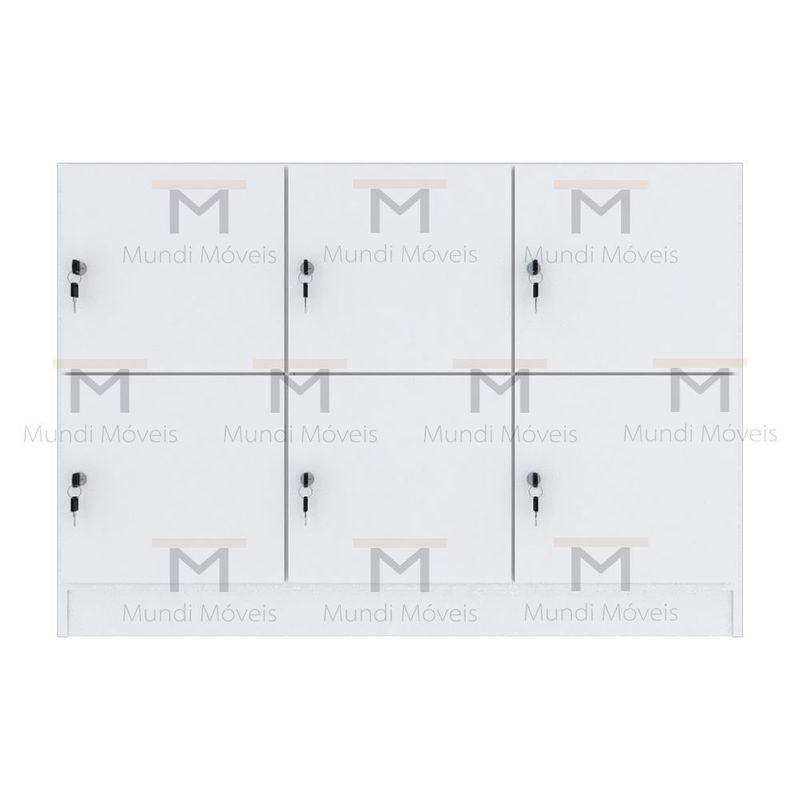 ARMÁRIO ESCANINHO 6 PORTAS COM RODAPÉ M213.2021.B (ORGANIZA) - Mundi Móveis ARMÁRIO ESCANINHO 6 PORTAS COM RODAPÉ M213.2021.B (ORGANIZA) - Mundi Móveis